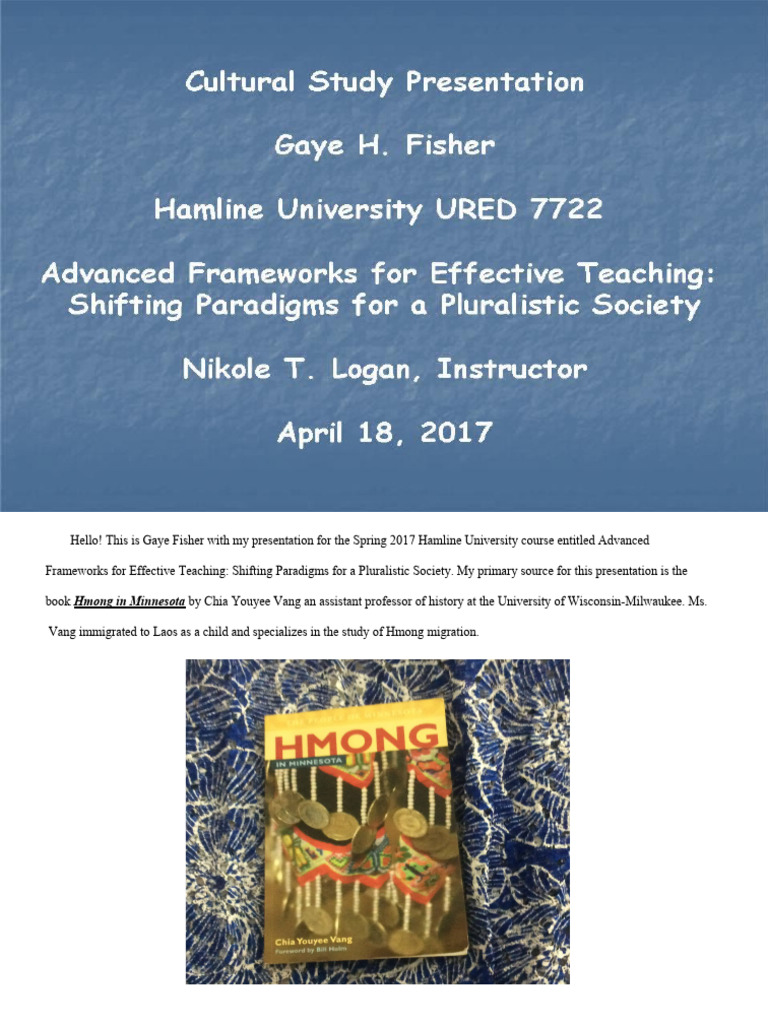 Cultural Presentation Transcript | PDF | Laos