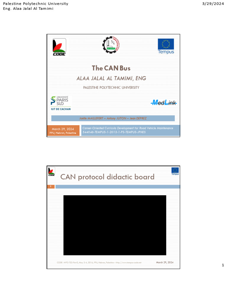 CAN Bus - All | PDF | Computer Engineering | Computing