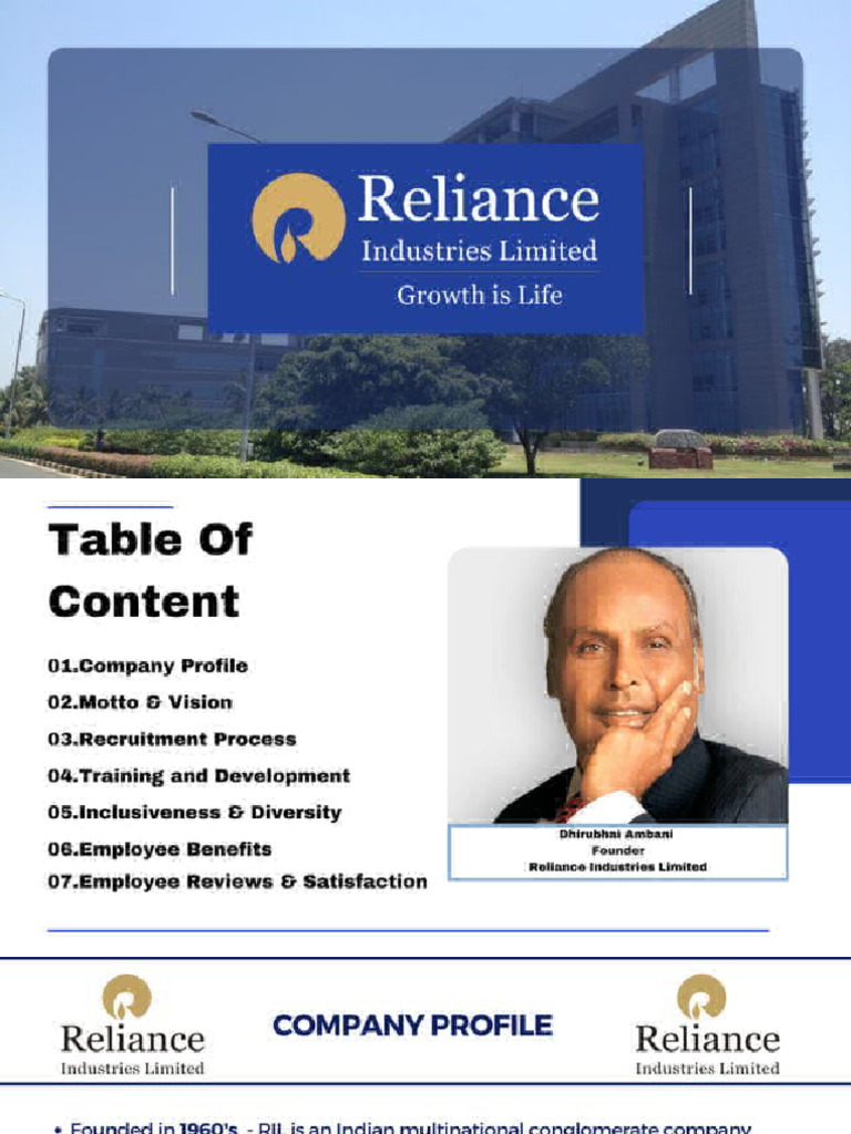 HR Policies Reliance Industries LTD | PDF