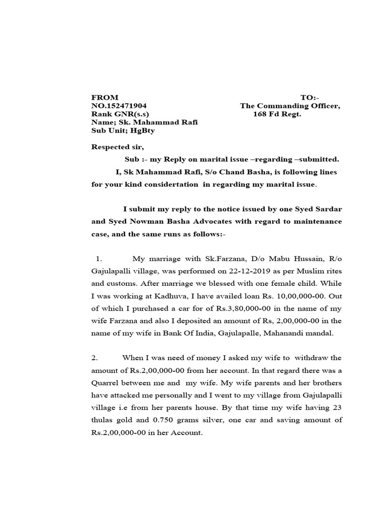 Notice To Army | PDF | Justice | Crime & Violence