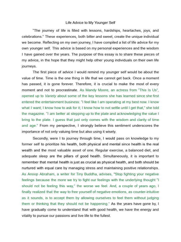 E2 (Final) | PDF | Self-Improvement