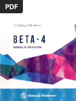 Beta III - Manual de Aplicación | PDF