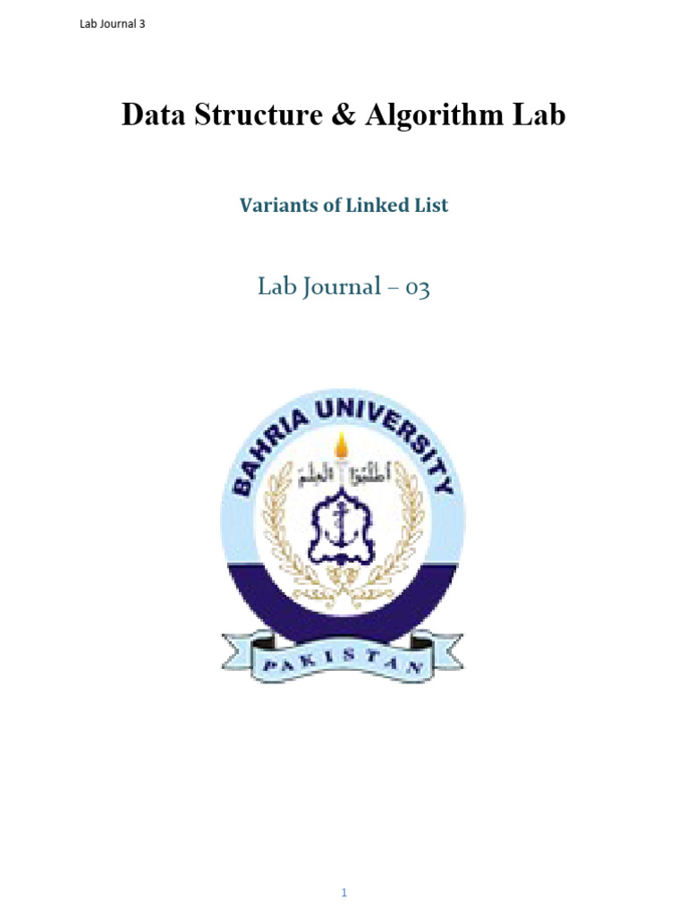 DSA Lab Journal 2 | PDF | Pointer (Computer Programming) | Computer Data
