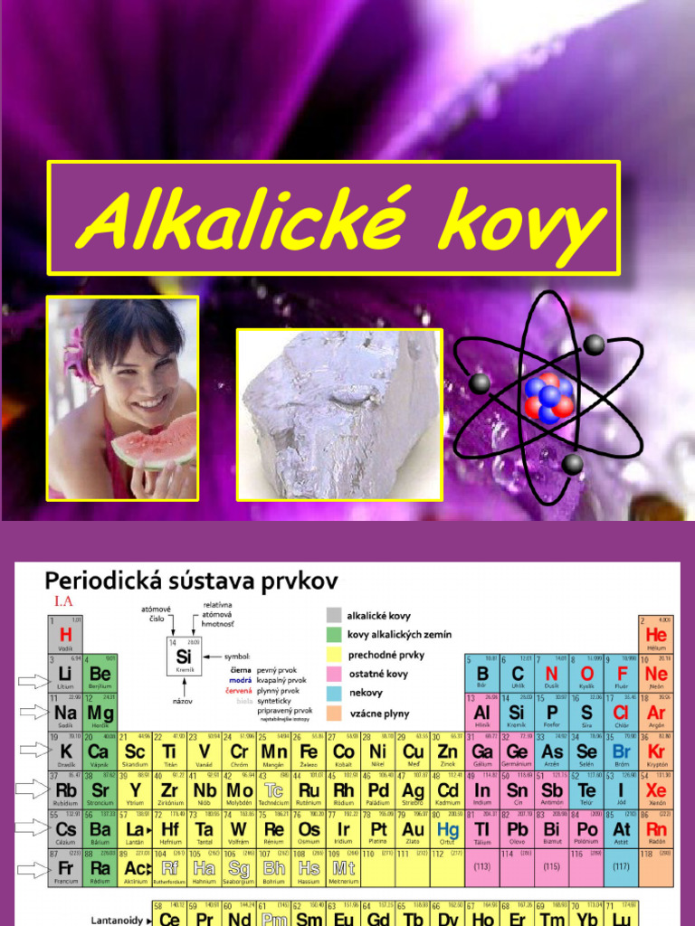 Alkalické Kovy | PDF