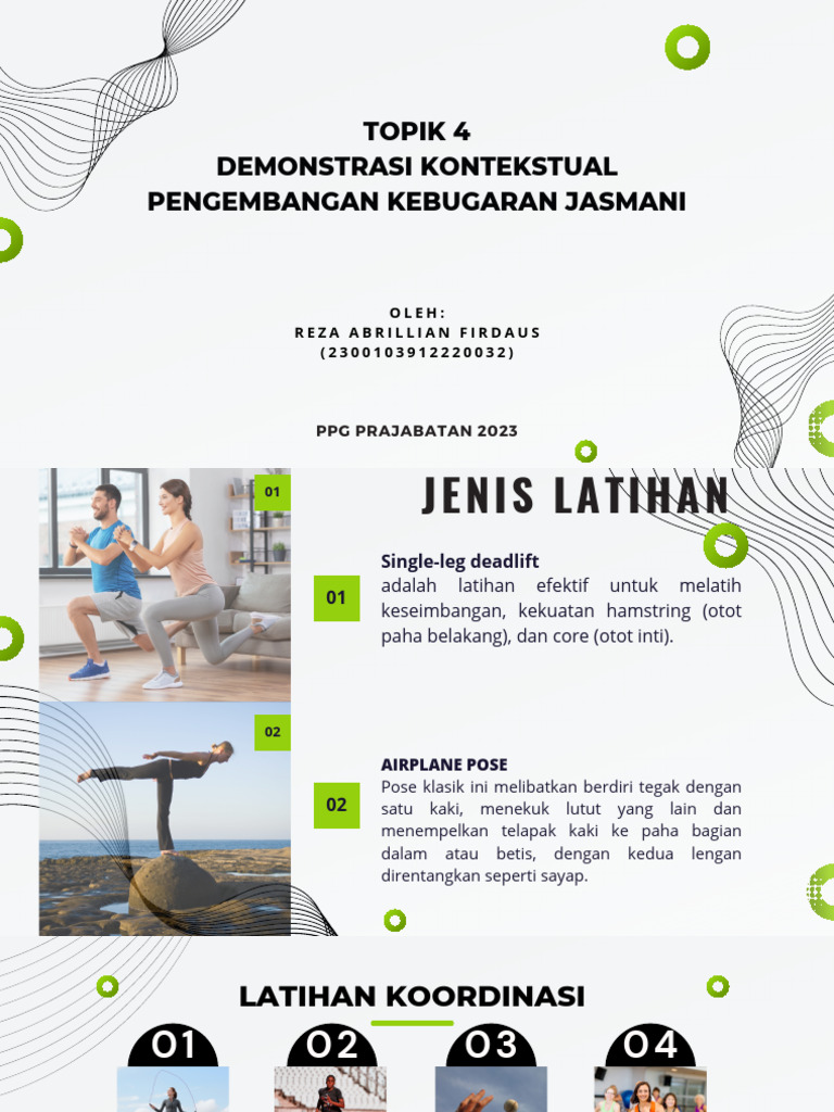 T4 Kebugaran - Demonstrasi Kontekstual | PDF