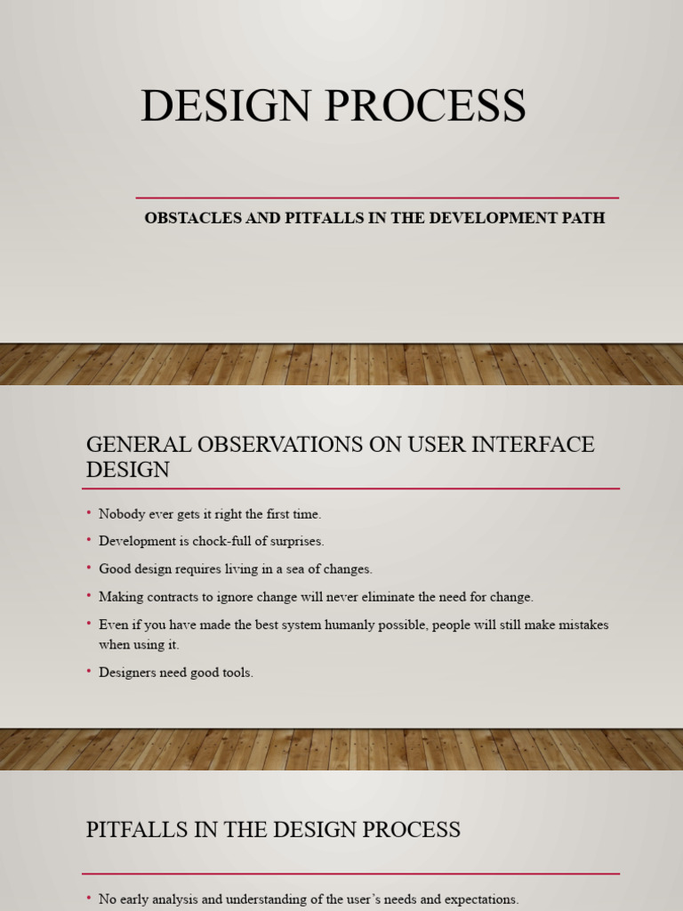 Lecture 7 Design Process | PDF | Usability | Software Prototyping