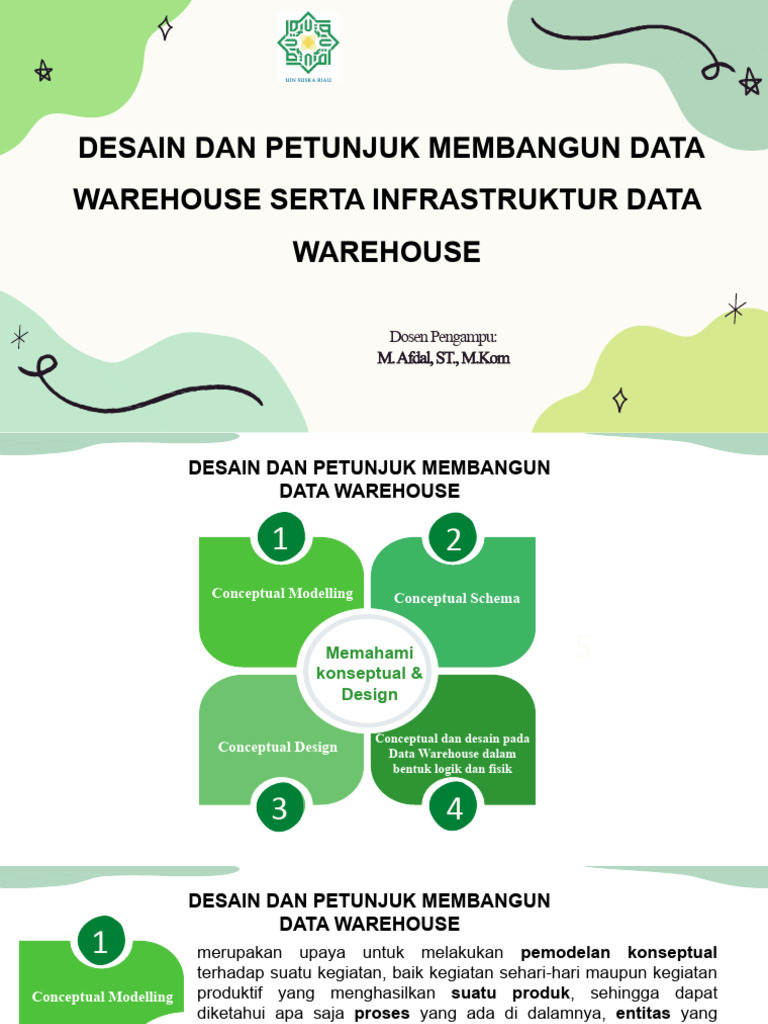 8 Desain Dan Petunjuk Membangun Data Warehouse | PDF