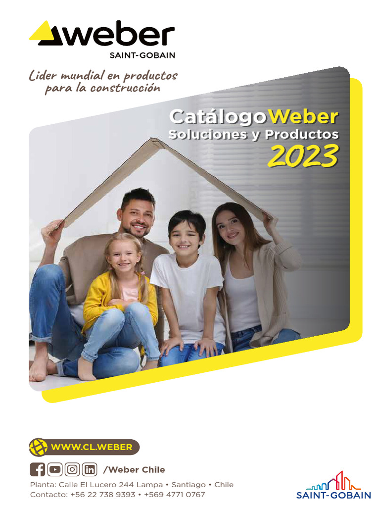 Catalogo Weber 2023 | PDF | Loseta | Aislador (Electricidad)