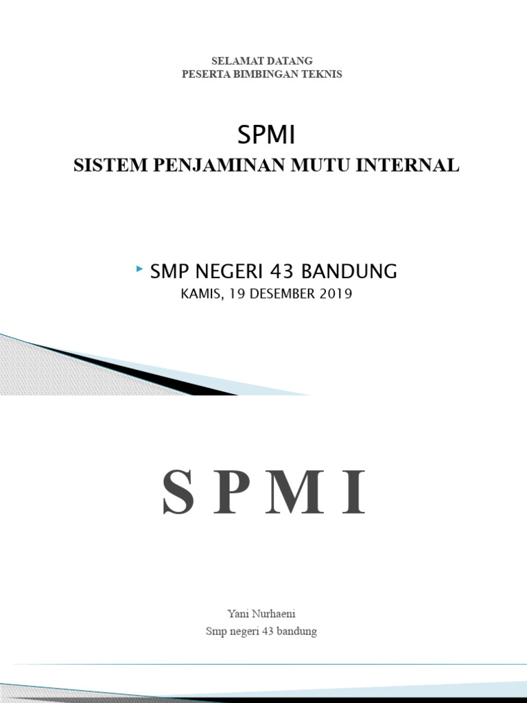 SPMI | PDF