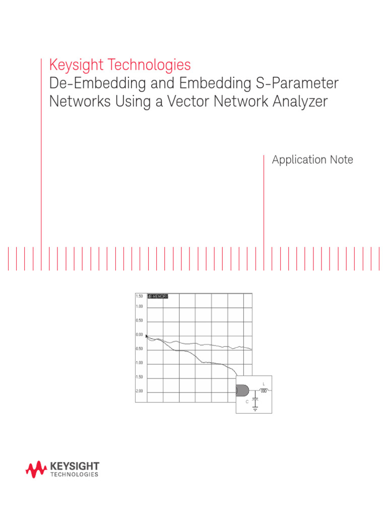Embedding and de Embedding S Parameters VNA | PDF | Transmission Line | Matrix (Mathematics)