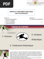 Analyse Et Traitement Didactique de Triple Saut | PDF | Athlétisme