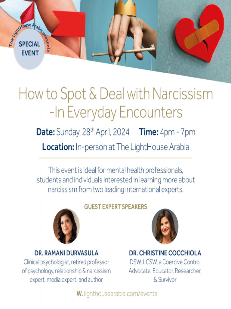 Join Us_ How to Spot and Deal With Narcissism-2 | PDF