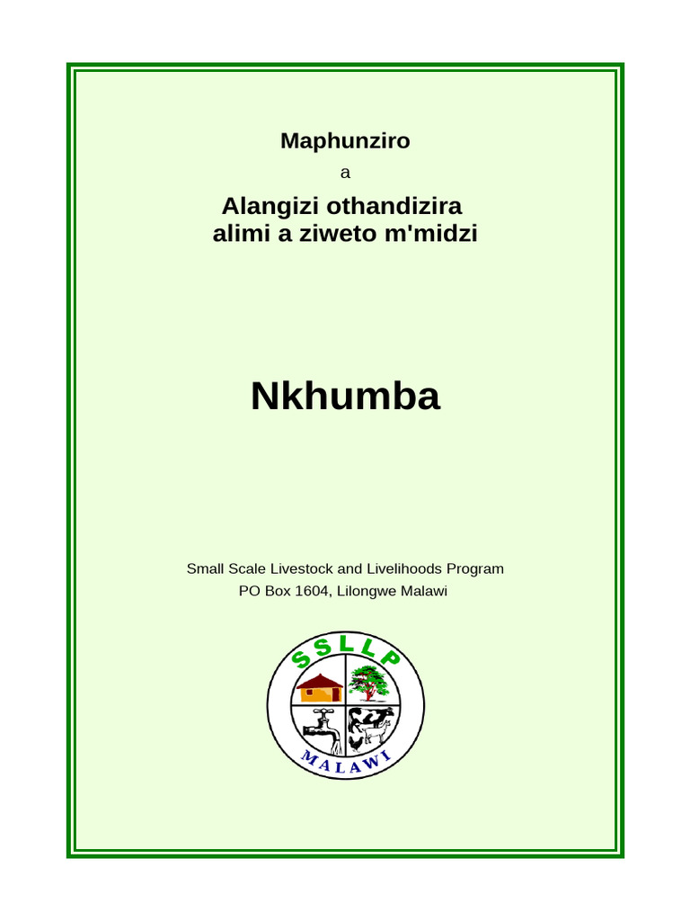 Ulimi Wa Nkhumba | PDF