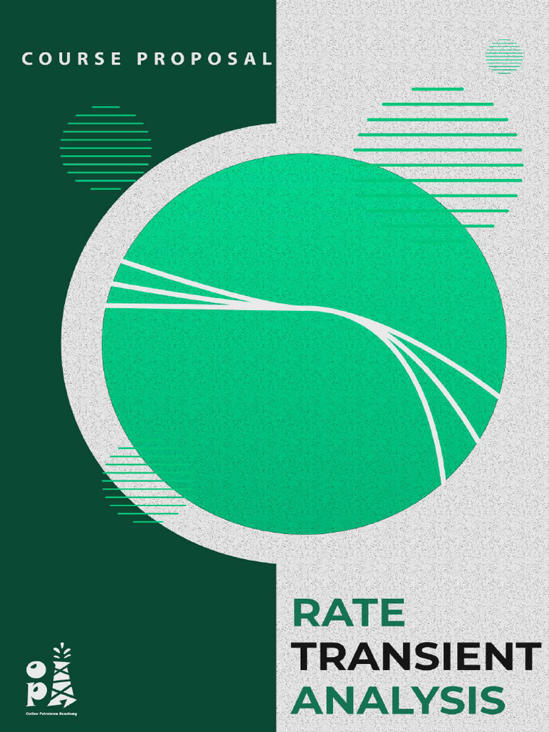 RTA Course Proposal | PDF | Petroleum Reservoir | Data