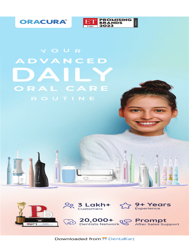 Edigital ORACURA Catalogue 2023 | PDF | Oral Hygiene | Toothbrush