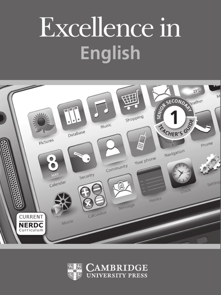 Excellence in English Senior Secondary 1 Teachers Guide | PDF | Essays ...