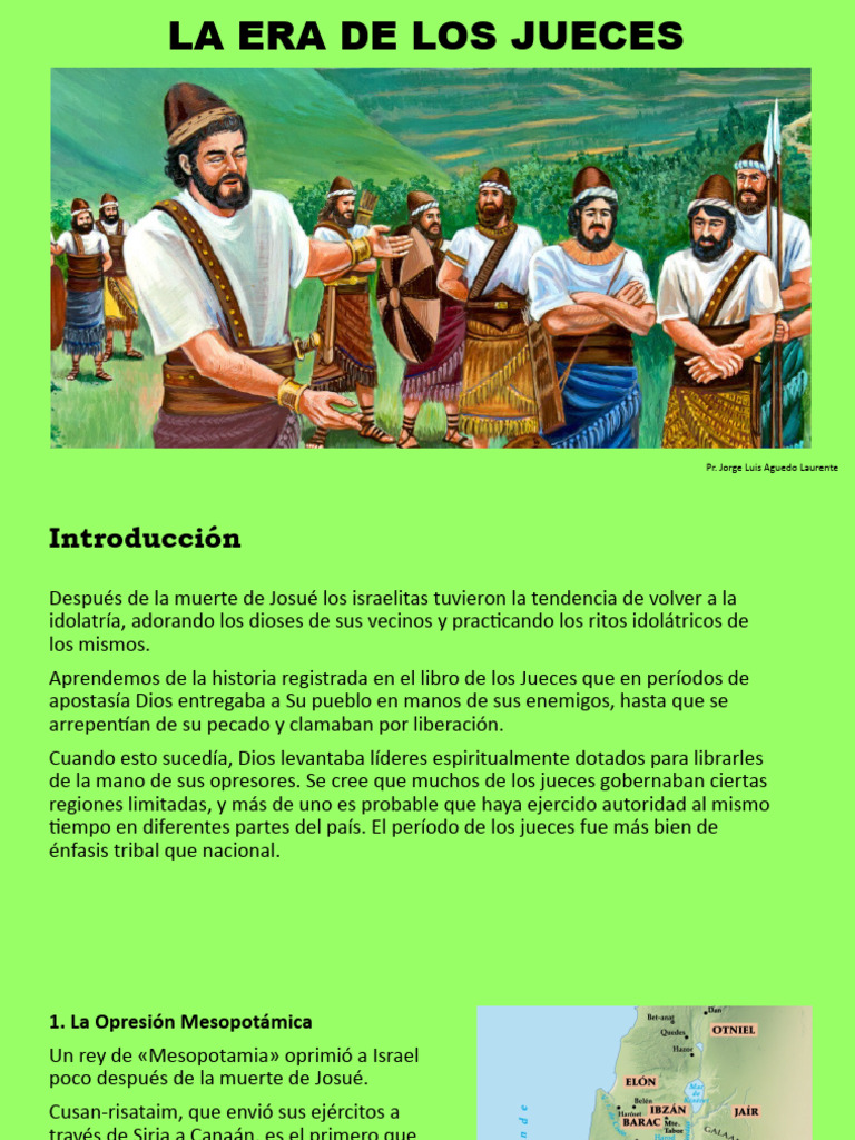 La Era de Los Jueces | PDF | Sansón | Joshua