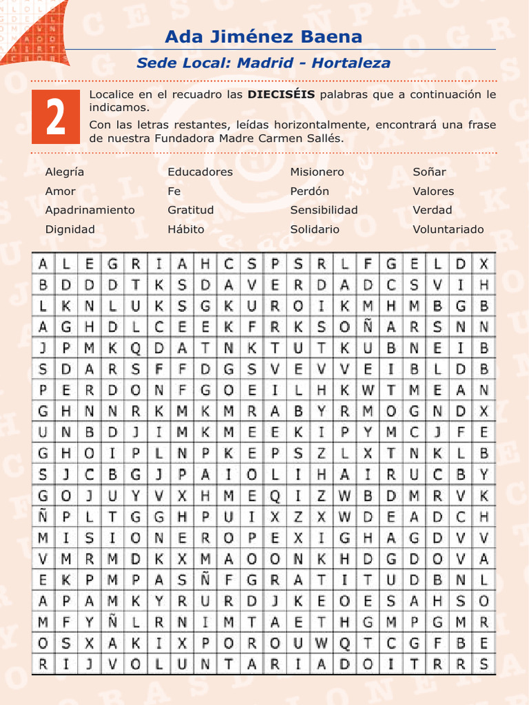 Libro Sopas de Letras 2012 | PDF | Psicología Social