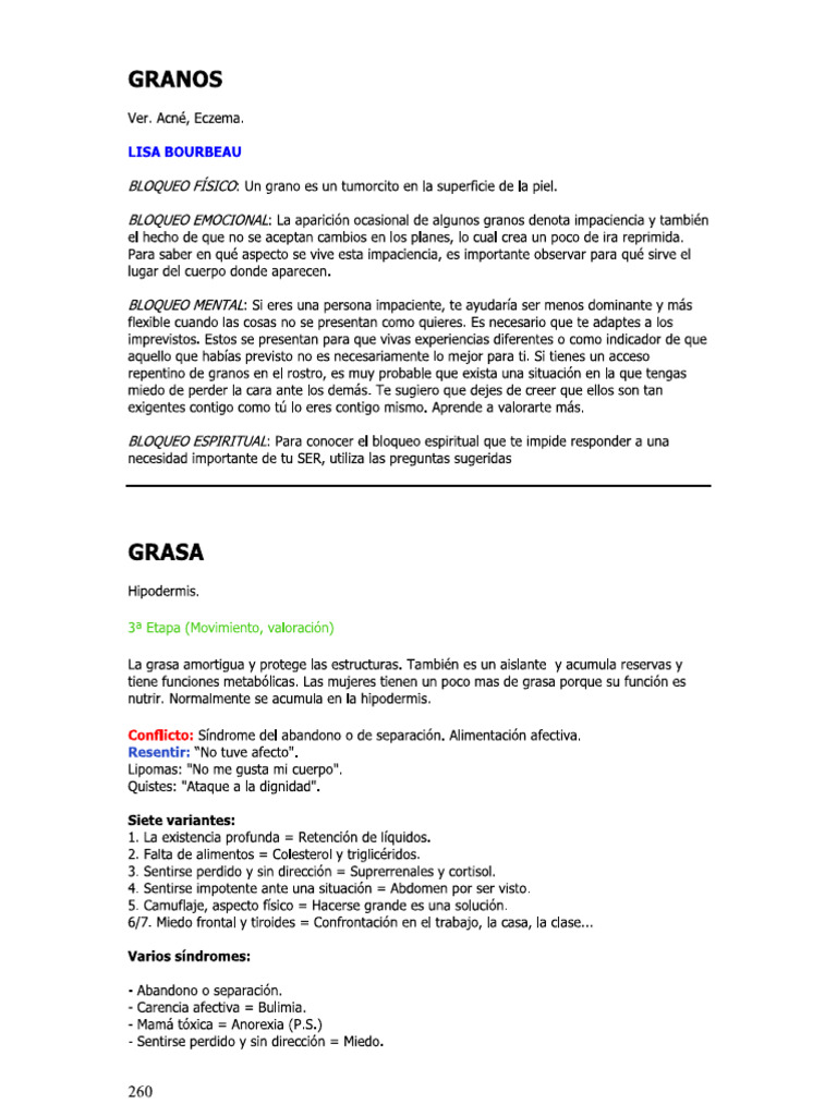 Grasa | PDF