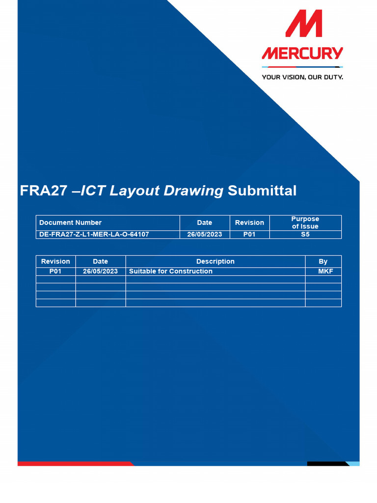 Drawing Submittal - ICT Drawing Layout - DE-FRA27-Z-L1-MER-LA-O-64107 ...