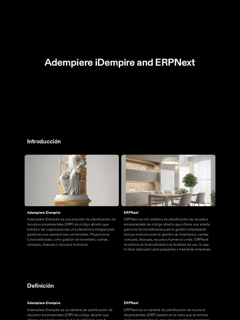 Adempiere Idempire and Erpnext 2024 6 26 17 55 30 | PDF | Planificación ...