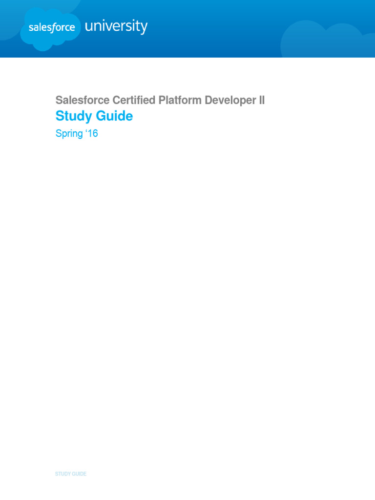 Certified Platform Developer II | PDF | Use Case | Web Service