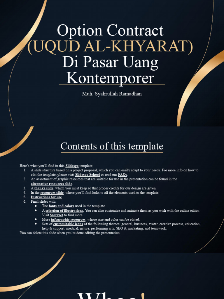 Dark Elegant Korean Style Project Proposal by Slidesgo | PDF | Planets | Solar System