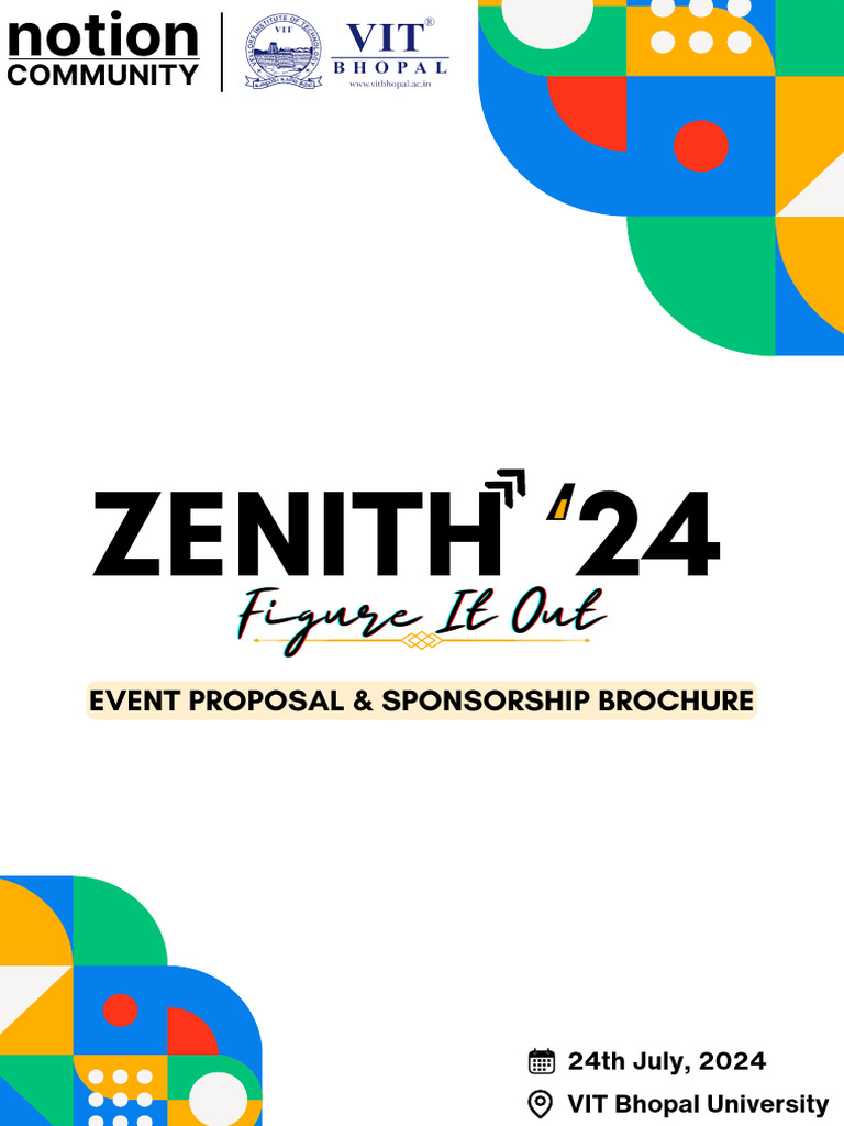 Zenith Event & Sponsorship Proposal | PDF | Entrepreneurship