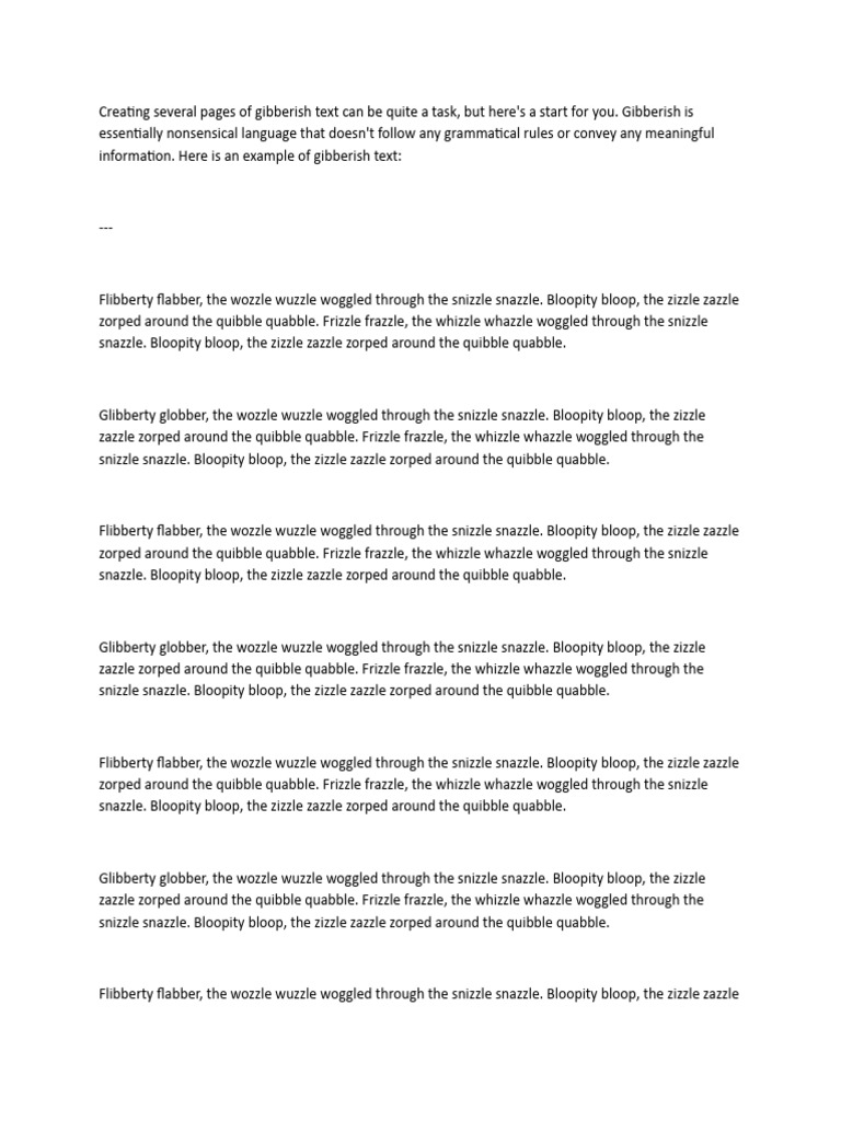 Gibberish Understanding | PDF | Linguistics | Semiotics