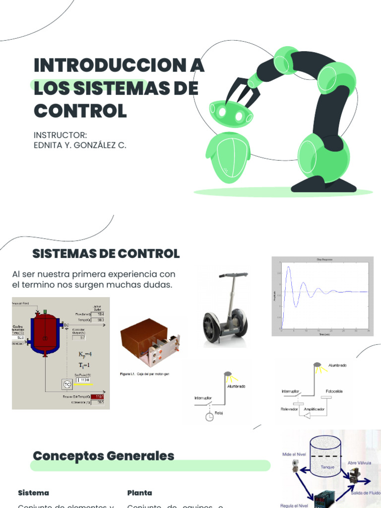 Introduccion A Los Sistemas de Control L1 | PDF | Sistema de control ...