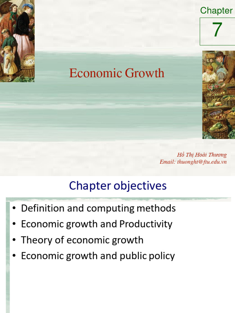 Chapter 7 Economic growth | PDF | Economic Growth | Production Function