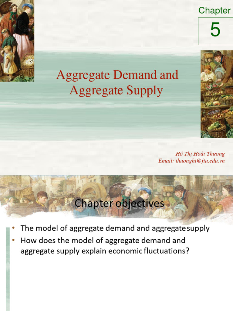 Chapter 5 as - AD Model | PDF | Long Run And Short Run | Nominal Rigidity