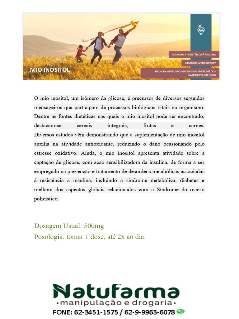 Mio Inositol | PDF