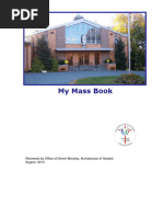 Order of Mass | PDF | Lord's Prayer | Mass (Liturgy)