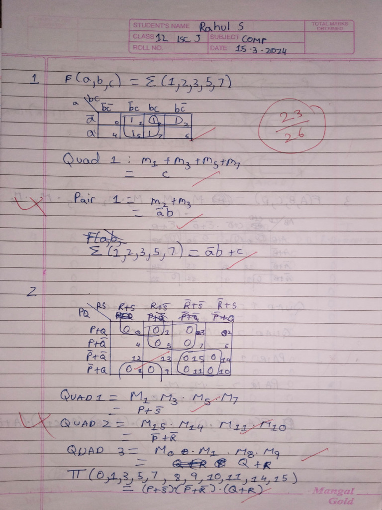 comp test k maps | PDF