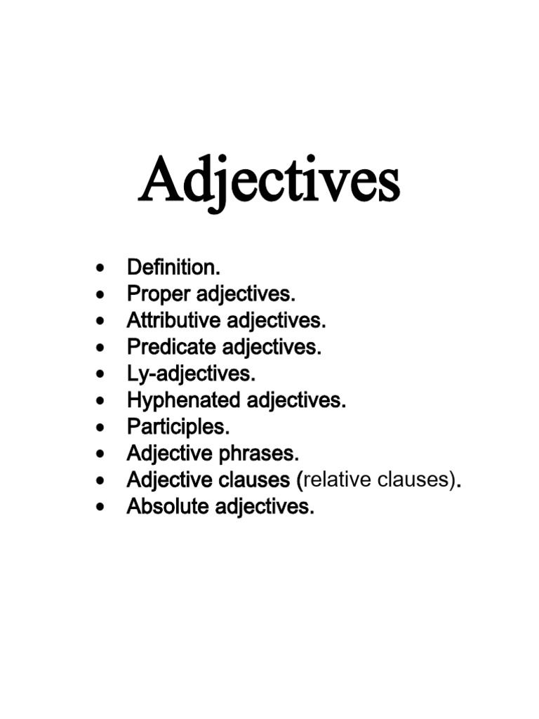 4 Skills Haf | PDF | Adjective | Clause