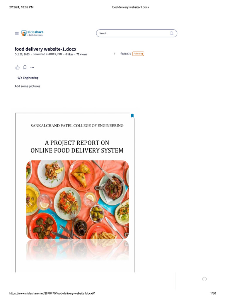 Food | PDF