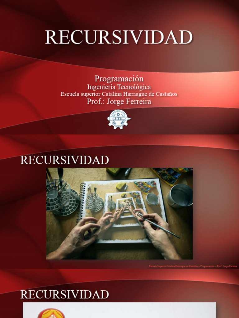 Recursividad en Programación: Ejemplos y Aplicaciones | PDF | Recursividad | Informática teórica