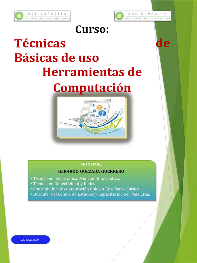 Manual Curso Computacion Basica 2024 | Descargar gratis PDF | Ventana ...