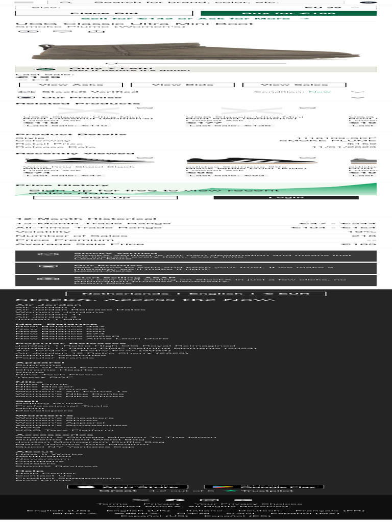 UGG Classic Ultra Mini Boot Smoke Plume (Women's) - 1116109-SKP - US ...