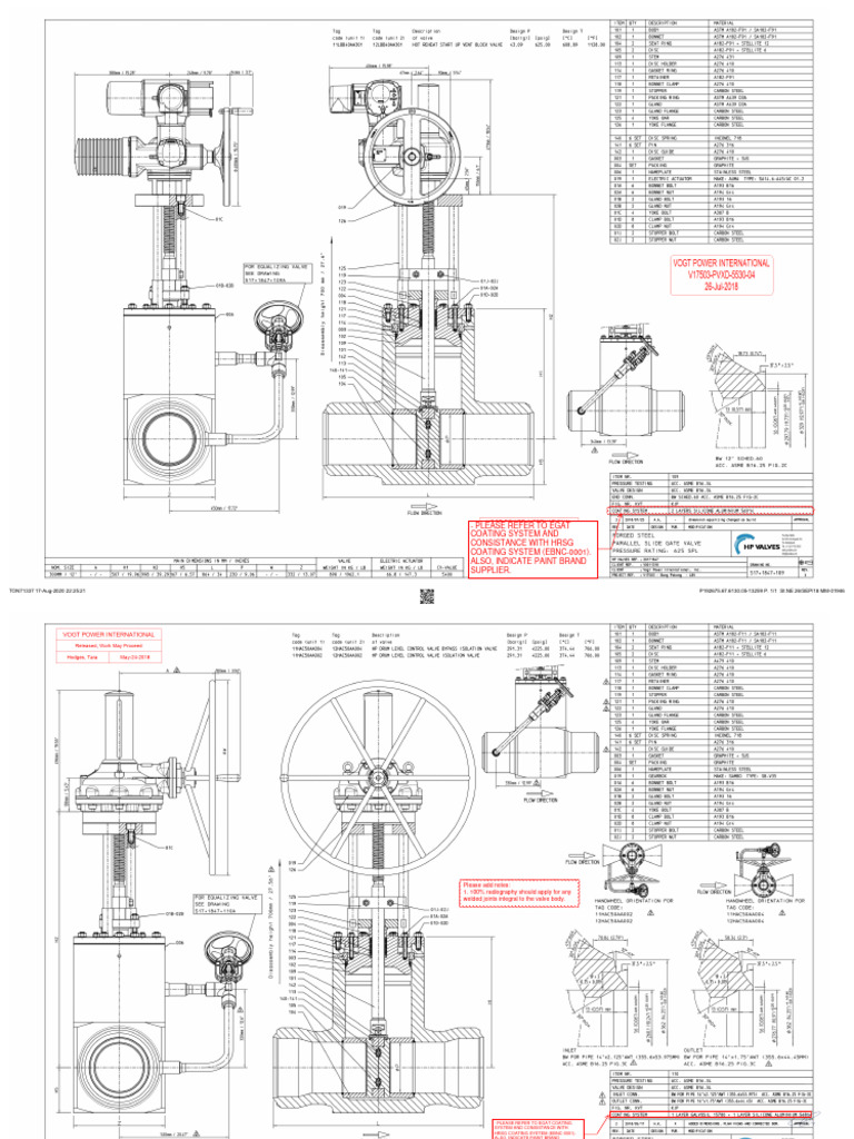 เอกสารแนบ 1 Drawing Valve 3 ตัว | PDF