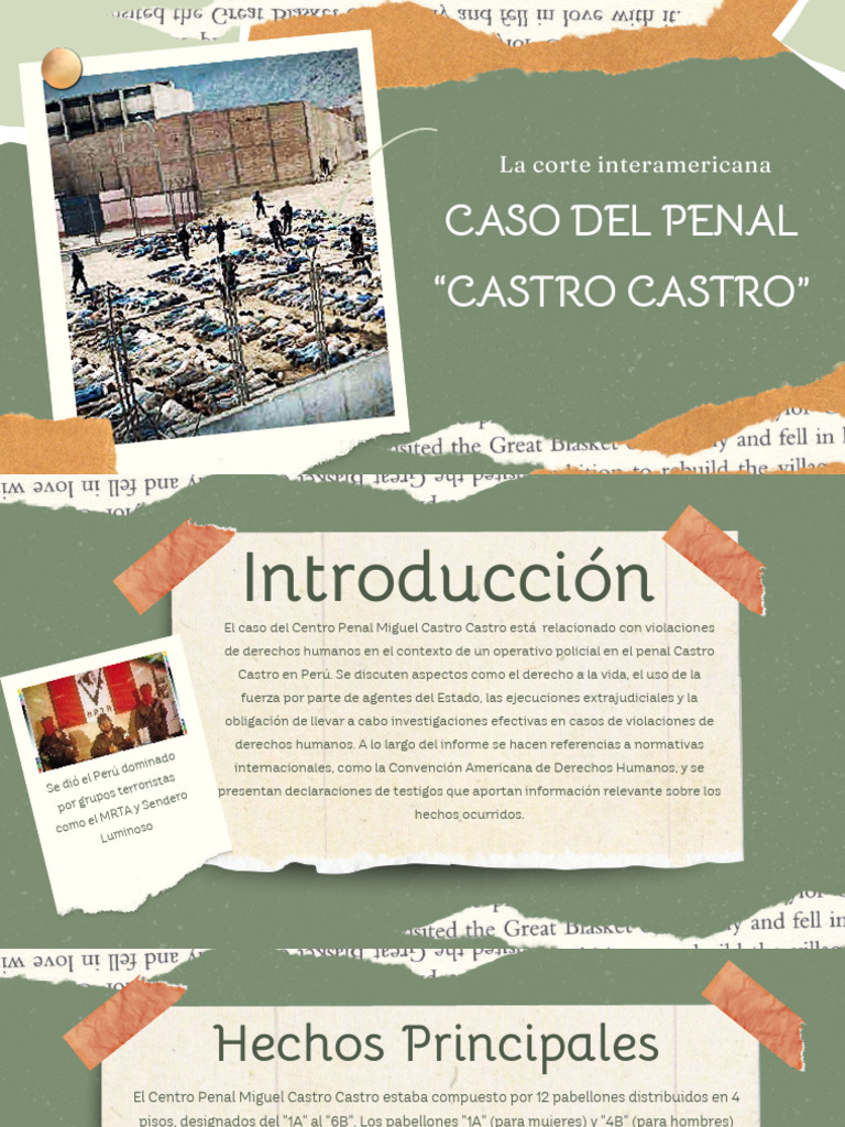 Violaciones en Penal Castro Castro | PDF | Violación | Pena capital