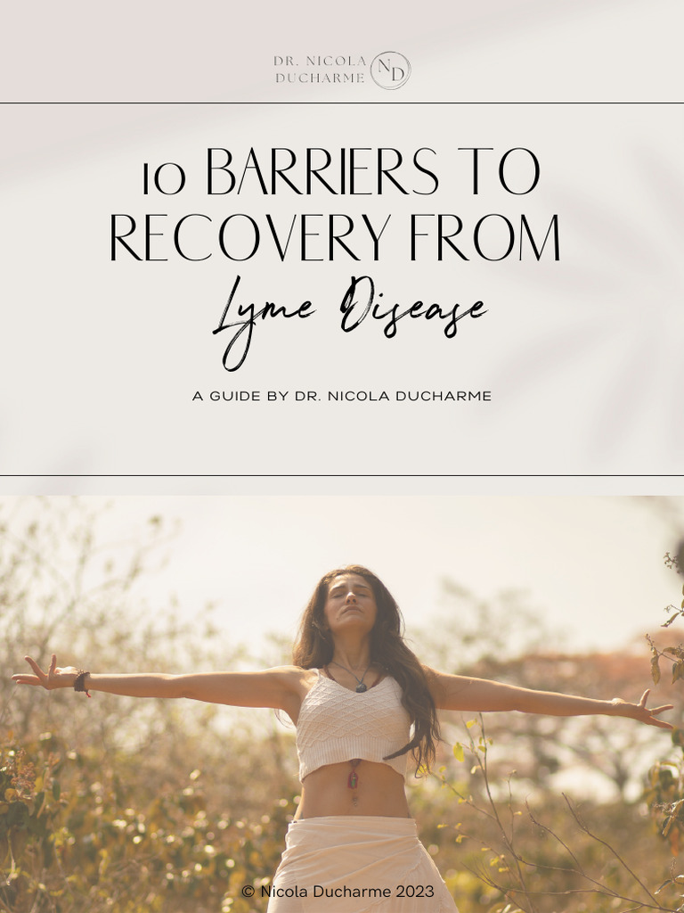Barriers to Lyme Disease Recovery | PDF | Stress (Biology) | Thyroid ...