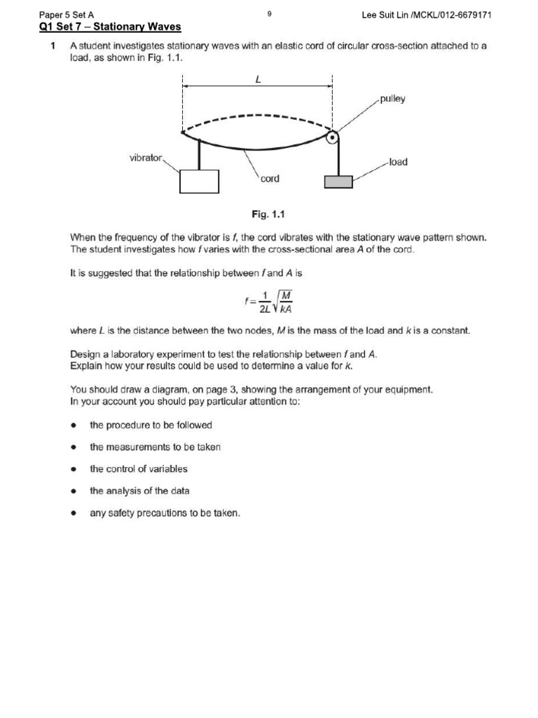 P4 9702 A level Physics | PDF