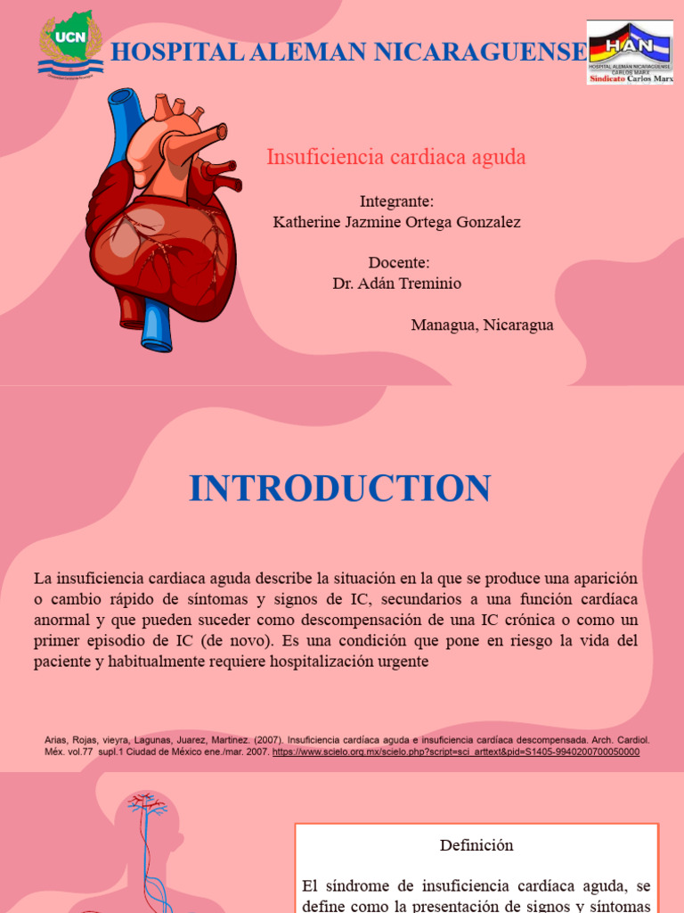 ICA | PDF | Insuficiencia cardíaca | Hipertensión