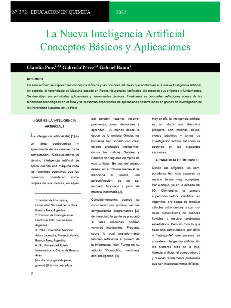 La Nueva Inteligencia Artificial - pdf-PDFA | PDF | Inteligencia ... La Nueva Inteligencia Artificial - pdf-PDFA | PDF | Inteligencia ...