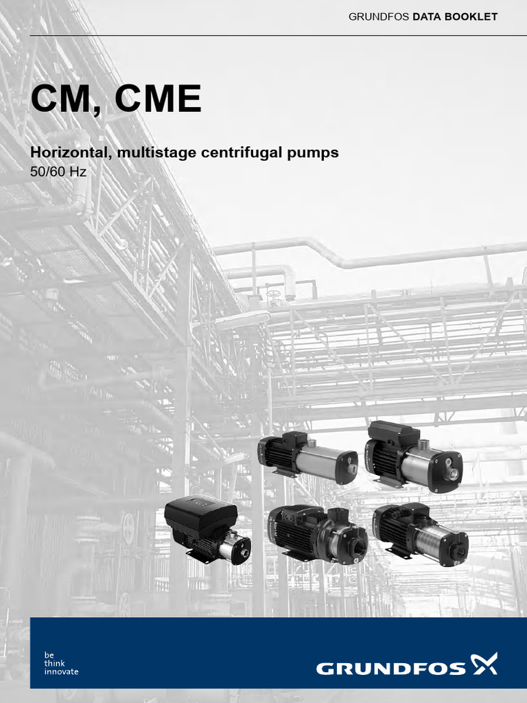 CM-CME Grundfoss | PDF | Pump | Mains Electricity