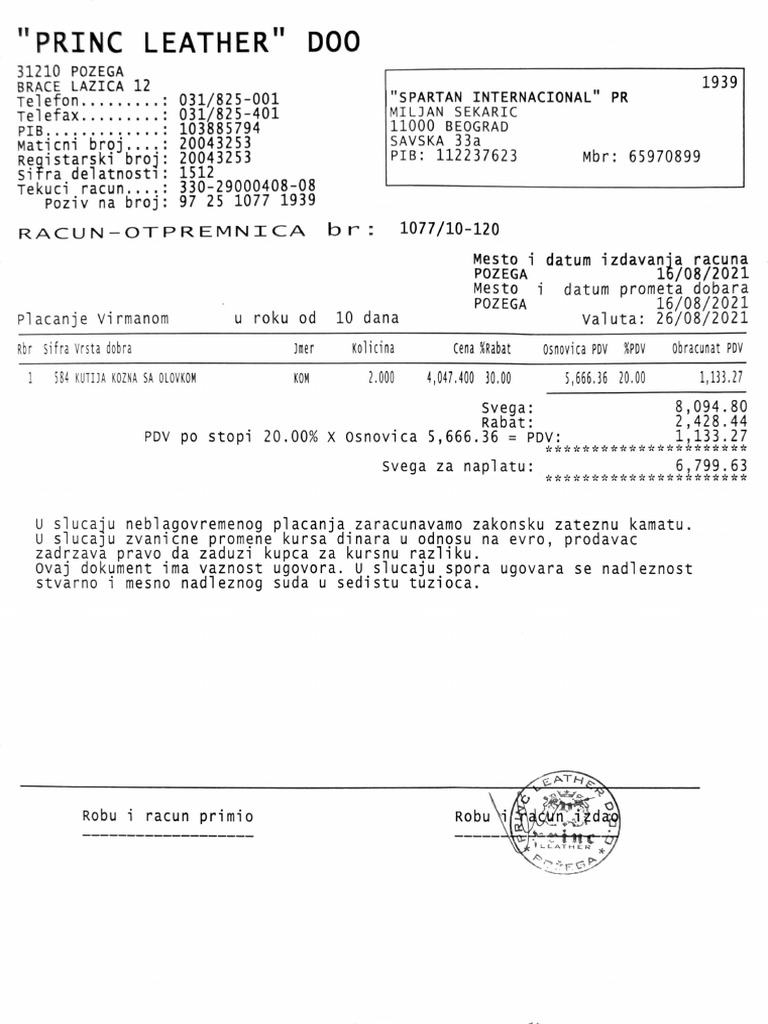 Uradjeno PrincLeather-16082021 | PDF