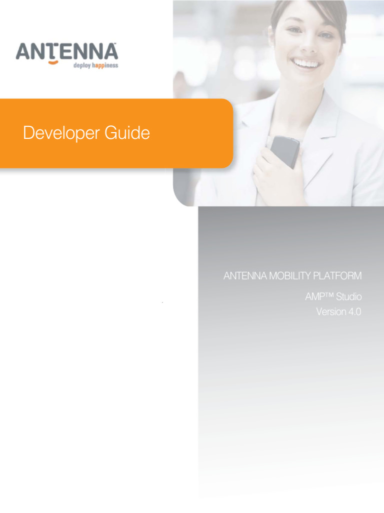 AMP Studio Developer Version4.0 | PDF | Application Software | Mobile App