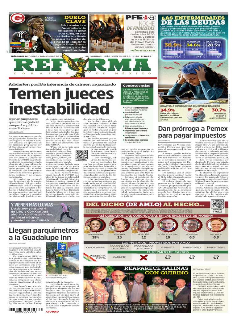 El Reforma | PDF | México | Julian Assange